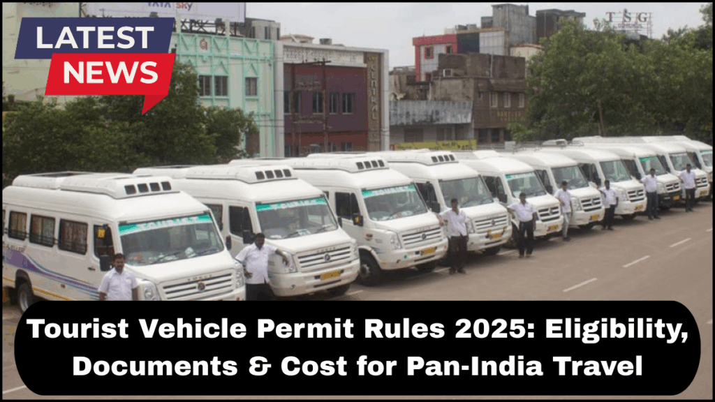 Tourist Vehicle Permit Rules 2025: Eligibility, Documents & Cost for ...